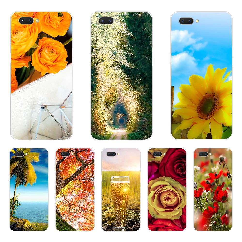 OPPO A3S A5 Case Silicone TPU Phone Case Soft Cover OPPO A3S A5 Cases ...