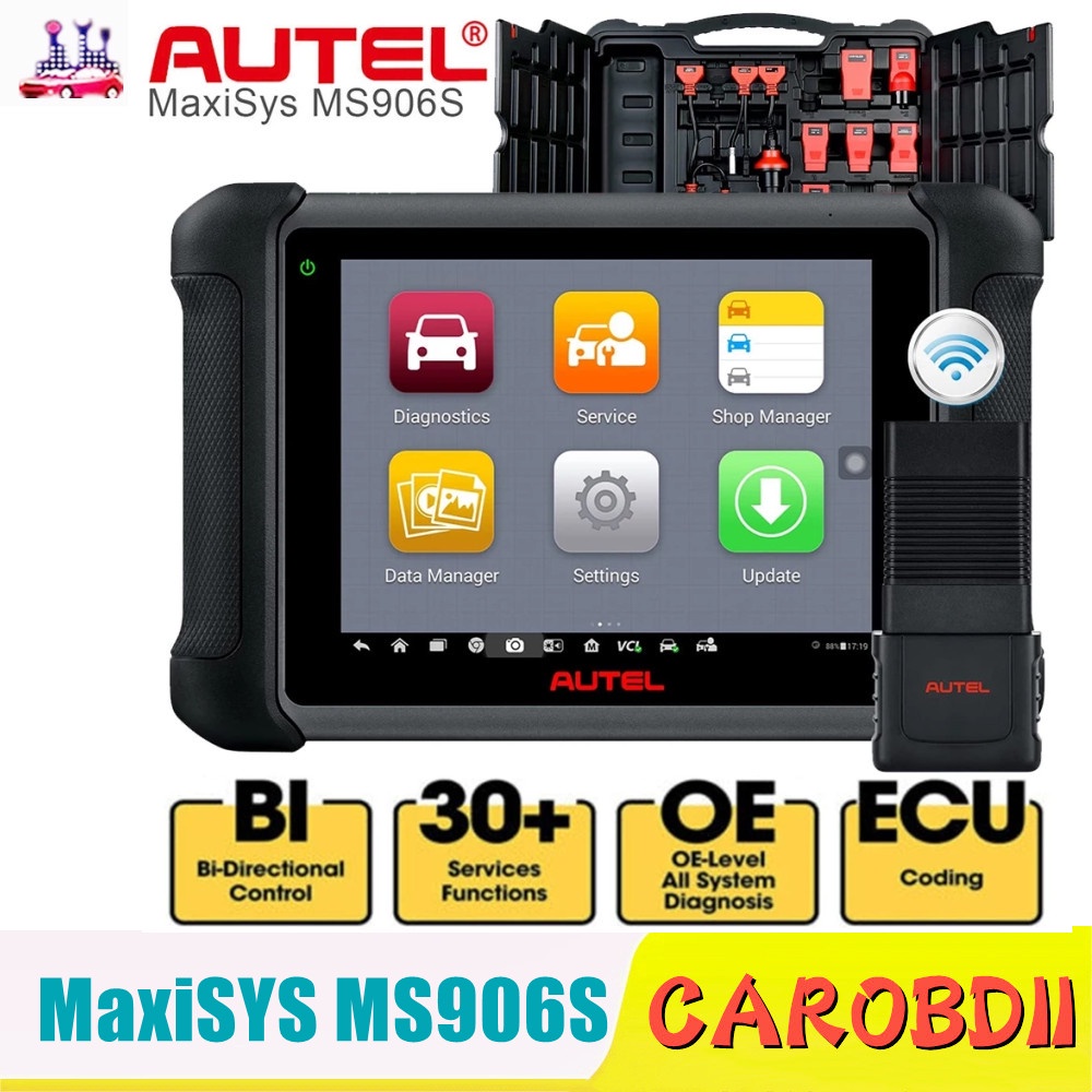Autel MaxiSys MS906S Diagnostic Tool 2022 ECU Coding OBD2 Scanner Same ...