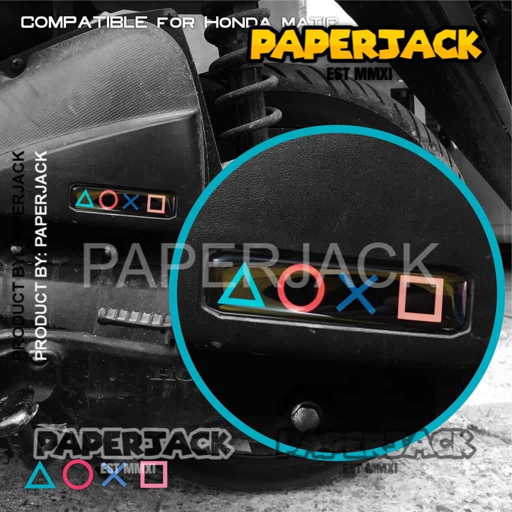 Playstation BUTTON ESP STICKERS embossed FLEXIBLE REPLACEMENT OF ...