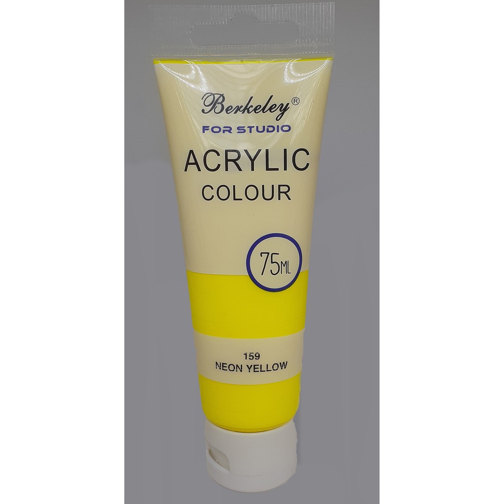 Berkeley Acrylic Paint Neon Color 75ml | Shopee Philippines
