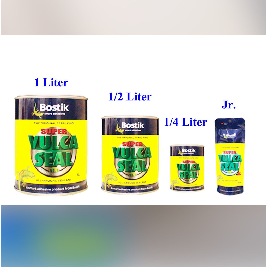 Super Vulca Seal All Around Sealant Jr or 1/4 L or 1/2 Liter ...