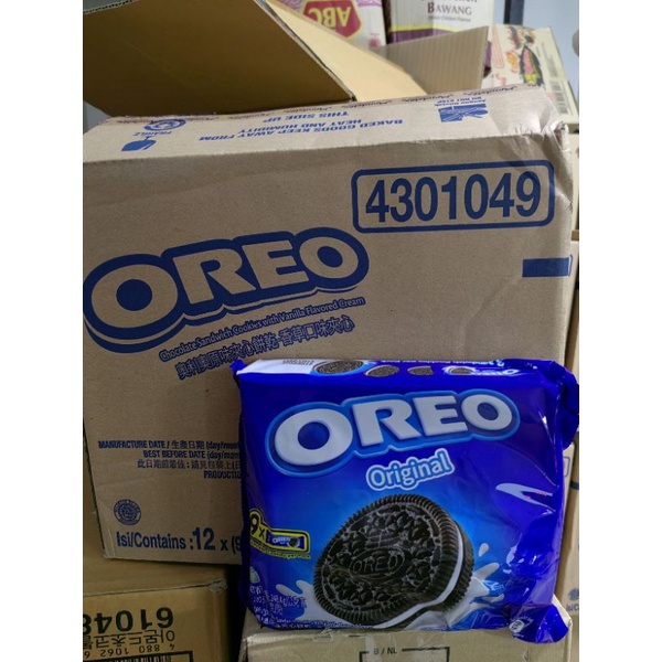 Oreo original 248 grams (12 packs) | Shopee Philippines