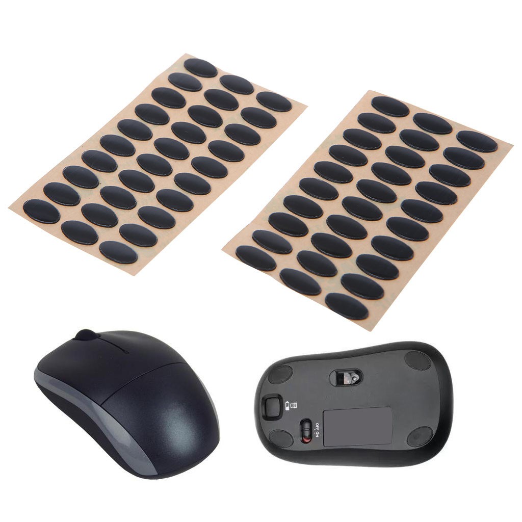 60pcs Teflon Mouse Feet Mouse Skates Pads - For Logitech M215 / M310 ...