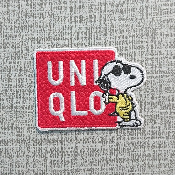 Uniqlo Standing Snoopy Iron Patch | Shopee Philippines