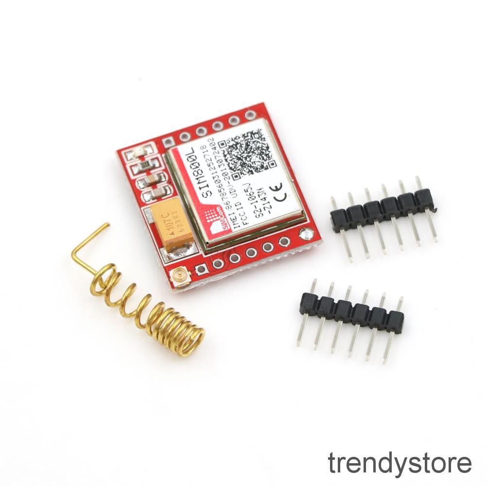 Smallest SIM800L GPRS GSM Module MicroSIM Card Core BOard Quad-band TTL ...