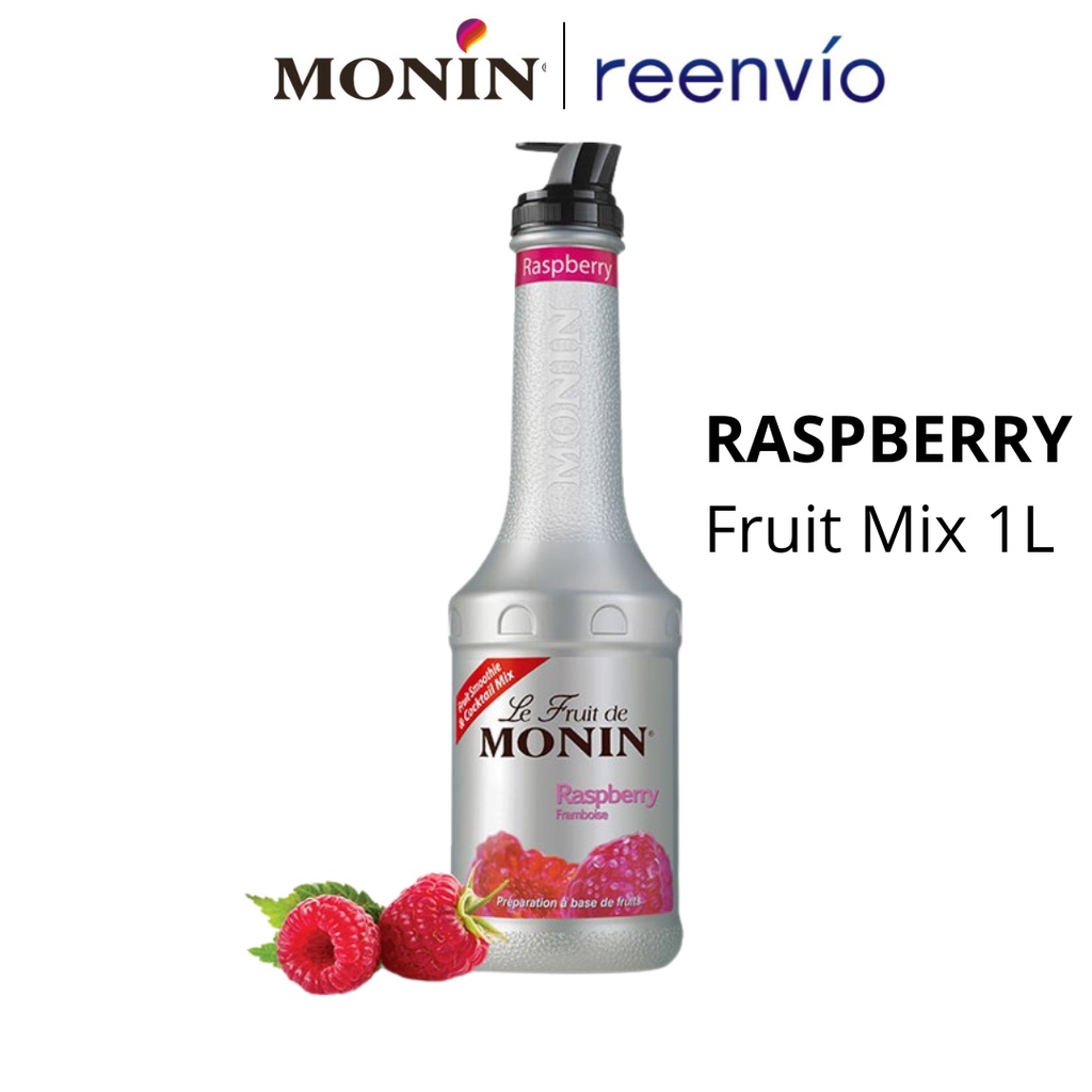 Monin Raspberry Fruit Mix 1L Puree | Shopee Philippines