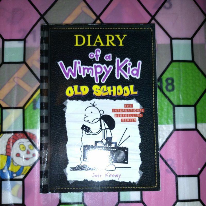 diary of a wimpy kid old school Jeff Kinney paperback book | Shopee ...