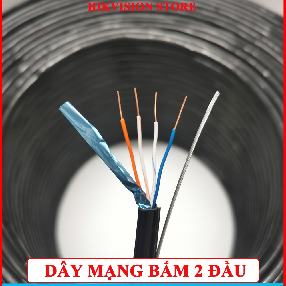 100% pure copper 4-core network cable with sturdy heavy-duty cable with ...