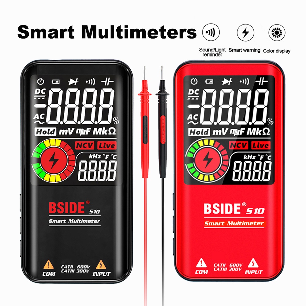 BSIDE Digital Multimeter S11 S20 Profesional multimetro Smart DC AC ...