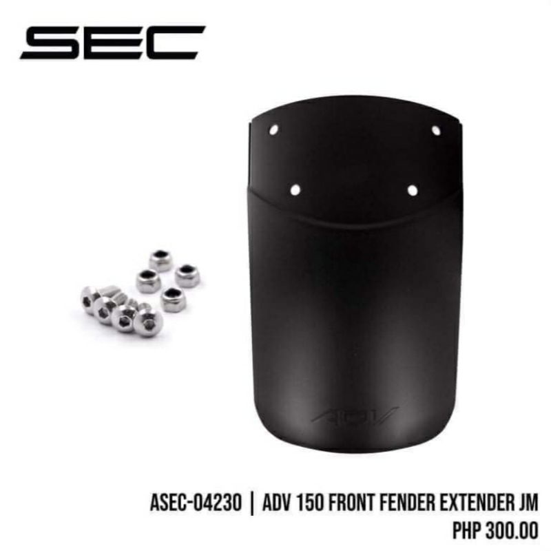 ADV 160/150 SEC FRONT FENDER EXTENSION | Shopee Philippines