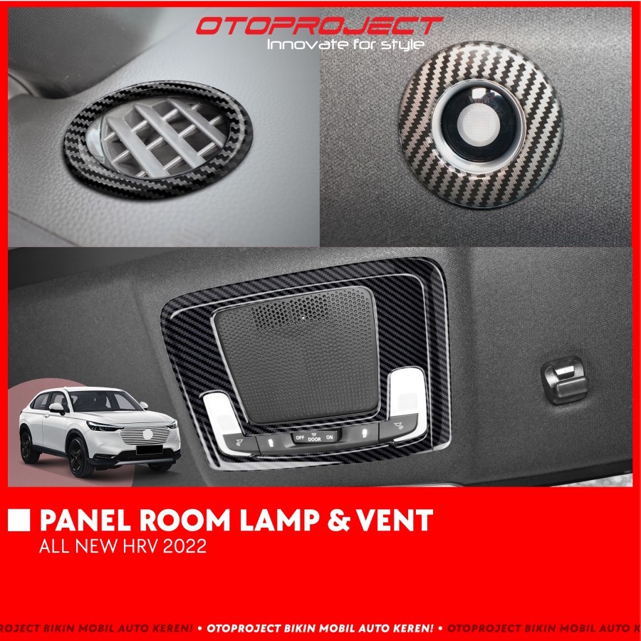 Cover PANEL ROOM LAMP & VENT DASHBOARD ALL NEW HRV 2022 | Shopee ...