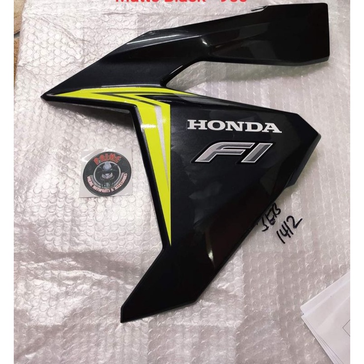 Honda Click V1 front side fairing glossy black left (Stock Honda ...
