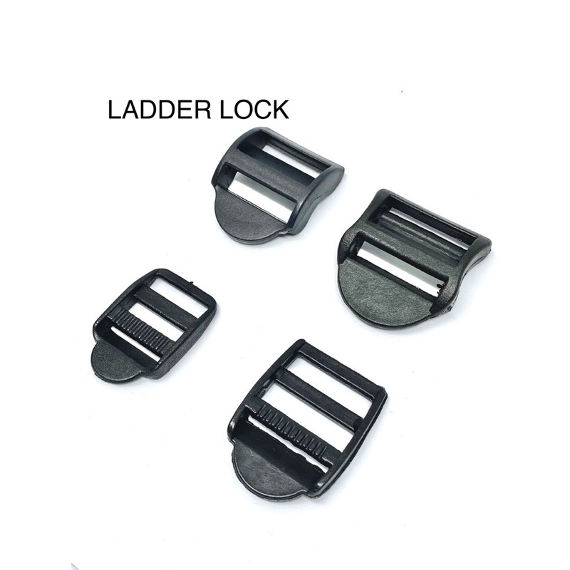 Ladder Lock (Military Buckles) Plastic 100pcs/pack | Shopee Philippines