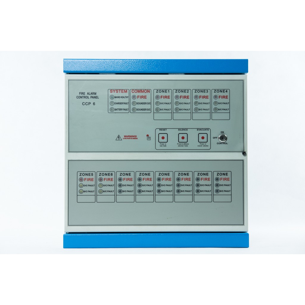 6 Zones Fire Alarm Control Panel (Conventional) | Shopee Philippines