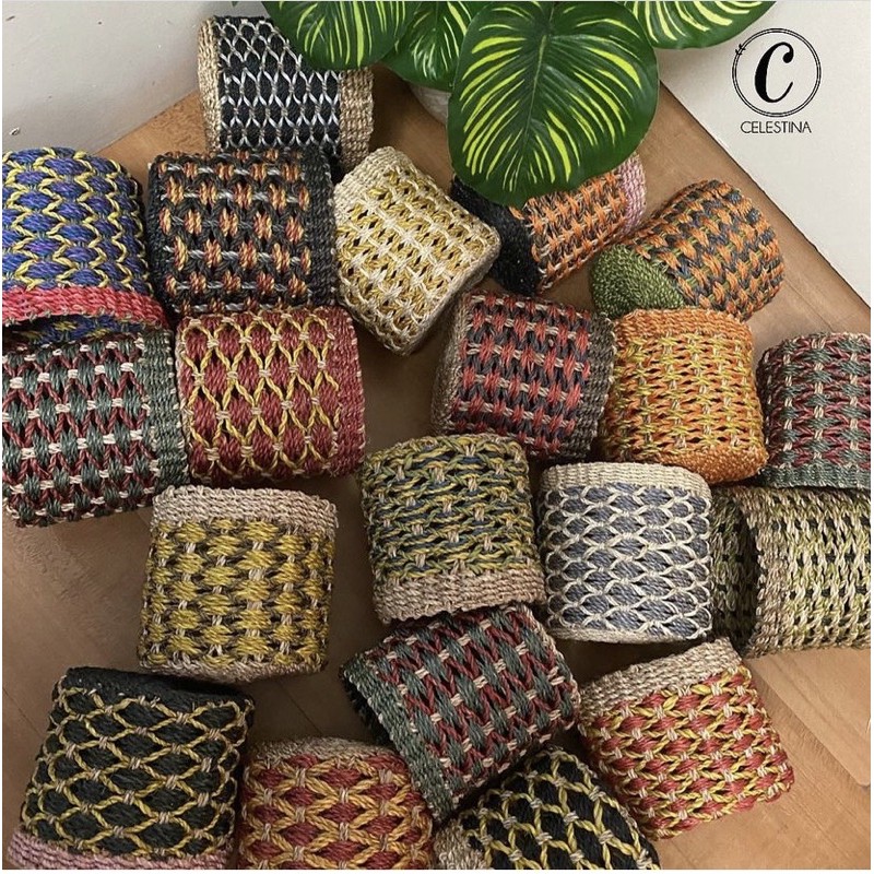 Small Abaca Native Basket for table accent | Shopee Philippines