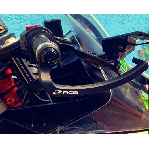 RACING BOY LEVER GUARD RCB GP2 - V2 {BLACK } { UNIVERSAL } | Shopee ...