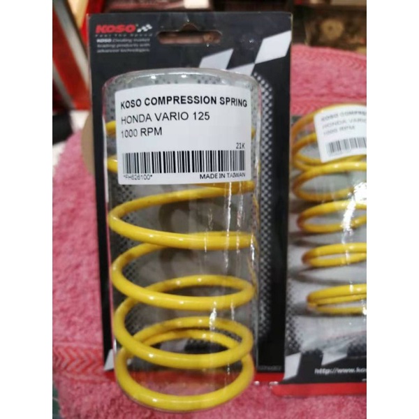 kOSO CENTER CLUTCH SPRING FOR HONDA CLICK125 1000RPM | Shopee Philippines