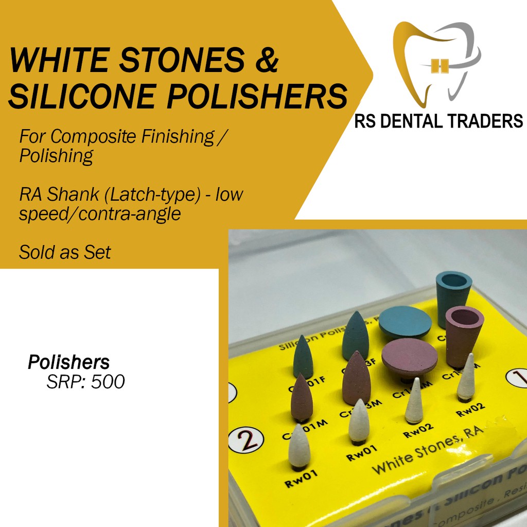 Composite Finishing & Polishing | White Stones & Silicone Polisher by ...