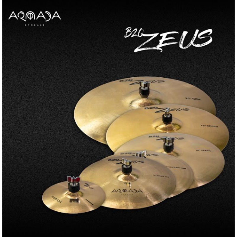 Armada Zeus B20 Cymbals Set Cymbal with Free Armada Cymbals Bag and ...