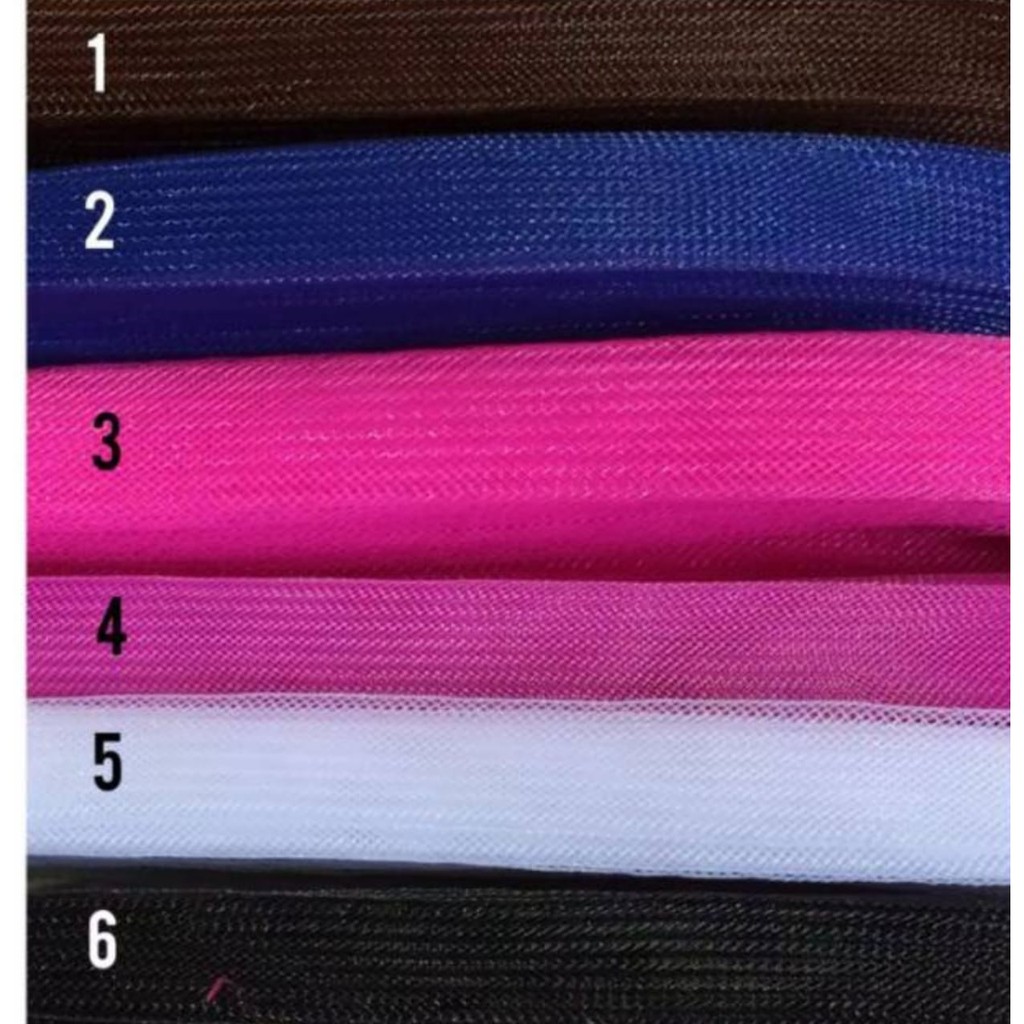 25 YARD - 1.5 CM | Fine HARDNET RIBBON / LAMAS HORS / YURE MESH RIBBON ...