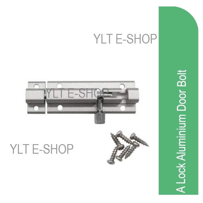 A Lock Aluminium Door Bolt (28mm x 3") | Shopee Philippines