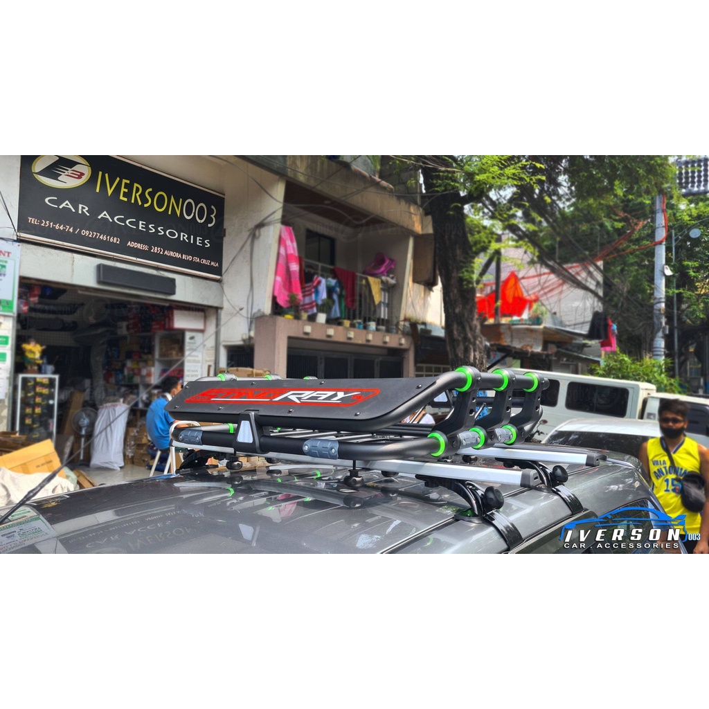 38x38 Stingray Roof Rack Luggage Rack installed in Nissan Grand Livina ...