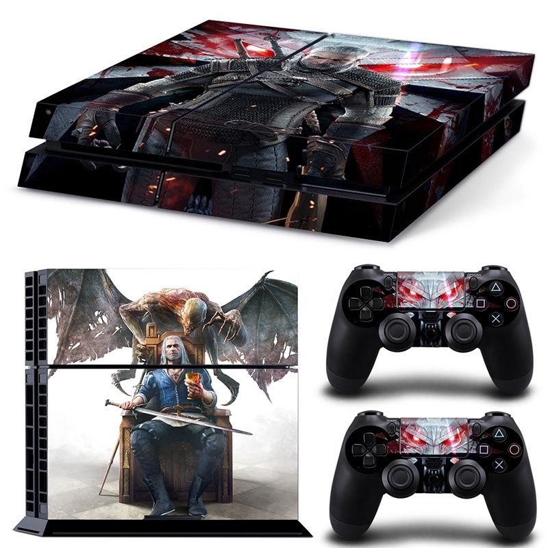 PS4 Skins Sticker Covers Skins Decal Set for PS4 Playstation 4 Console ...