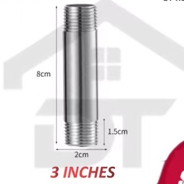STAINLESS PIPE FITTINGS (Sizes:1/4" ,1/2" ,3/4" ,1/2x1/2", 1/2x3/4 ...