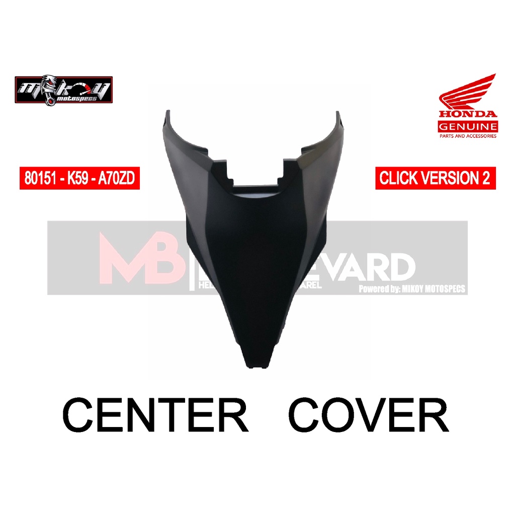 Honda Cover Center Engine cover for all honda click game changer v2 ...