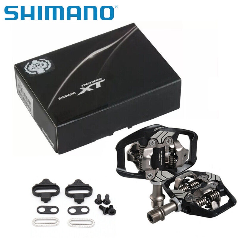 Shimano Decore XT PD-M8100 M8000 M8020 Pedal MTB Self-Locking Clipless Pedal With SH51 Shimano ...
