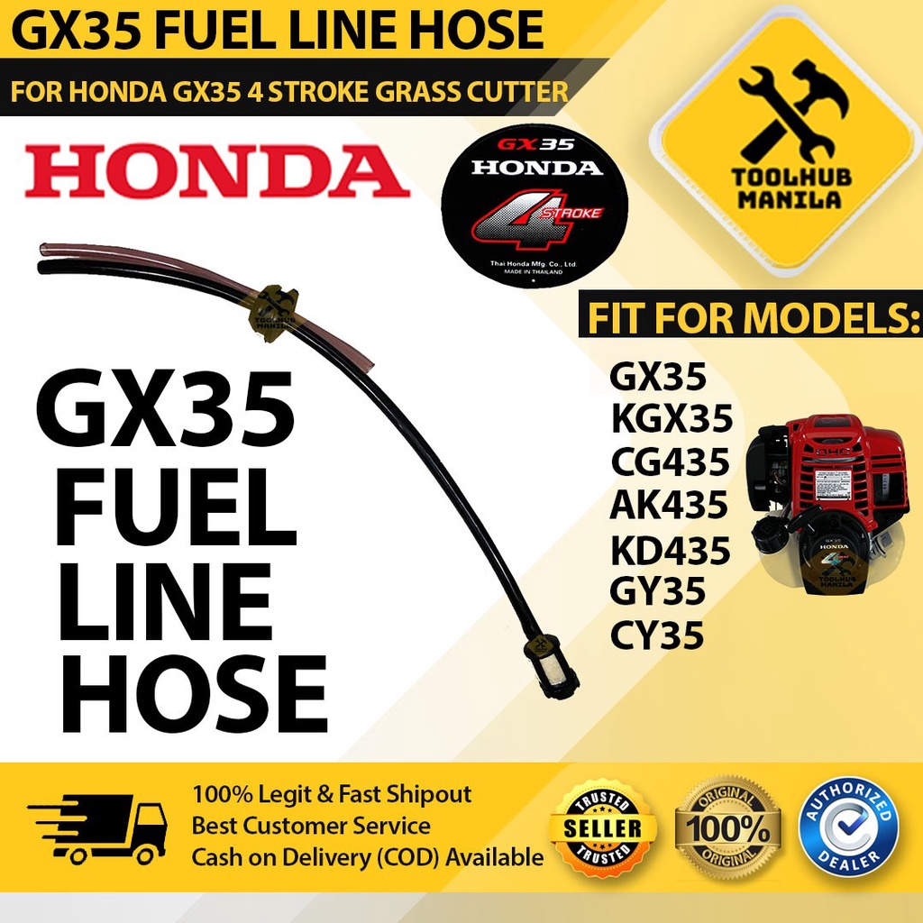 (EXACT FIT) GX35 Fuel Hose Strainer for GX35 4 Stroke Grass Cutter ...