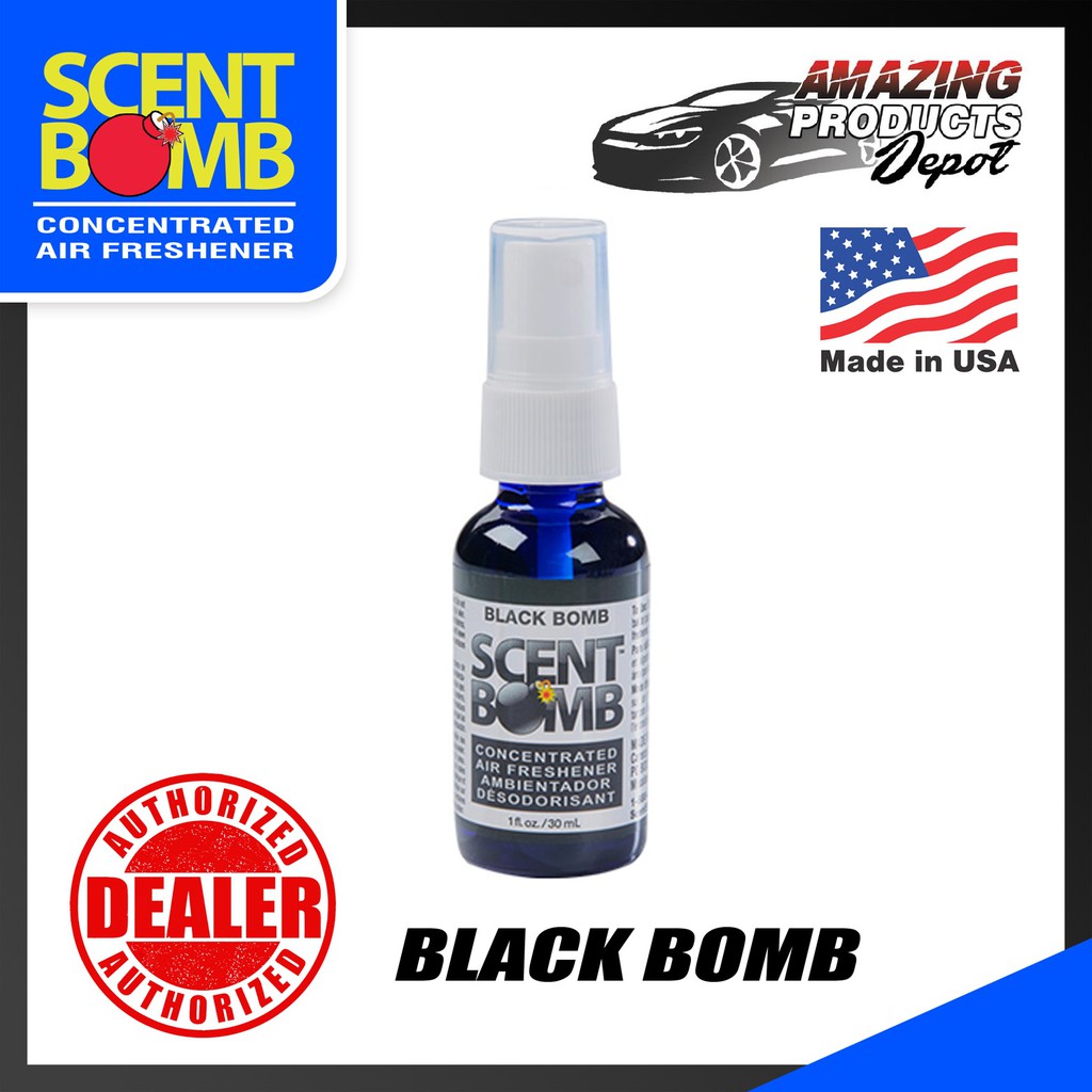 Scent Bomb Spray Black Bomb / Fierce / Sandalwood / Egyptian Musk ...