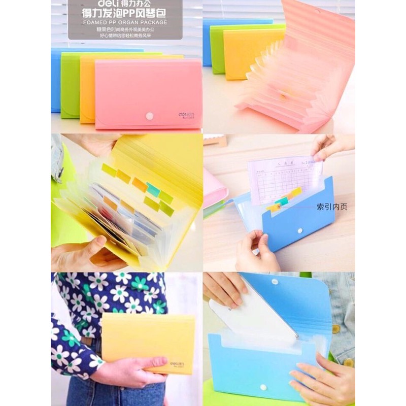A6 document holder, bank account book | Shopee Philippines