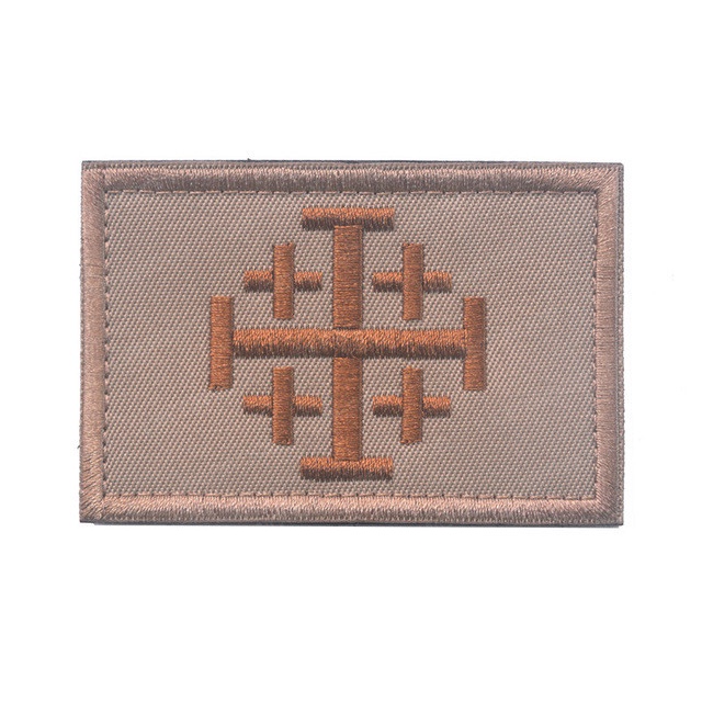 Knights Templar Embroidered Patch the Crusades IR Infrared Reflective ...