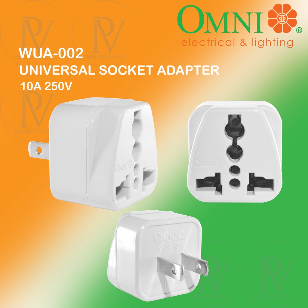 OMNI Travel Adapter, Universal Adapter, Octopus Adapter, Swing Type ...