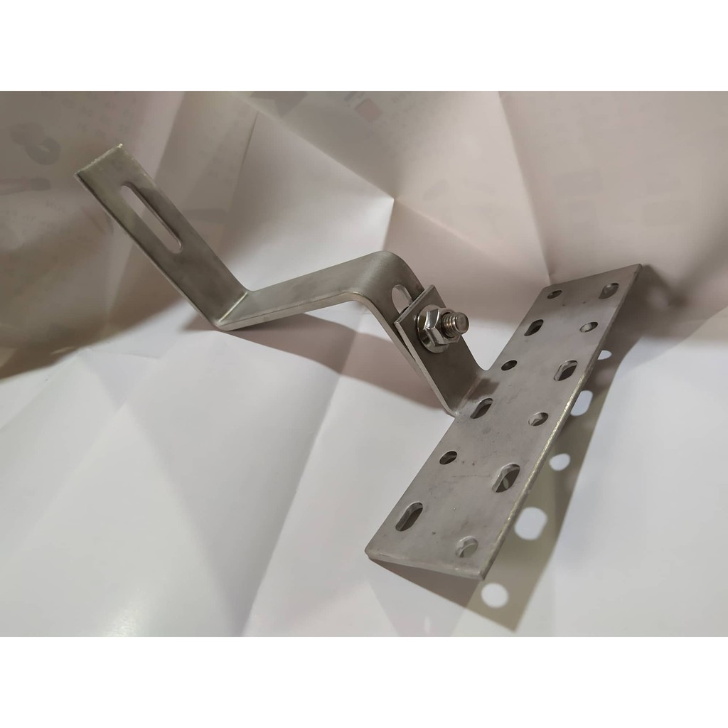Tile Roof stainless steel Solar Panel Mounting Bracket (1pc) | Shopee ...
