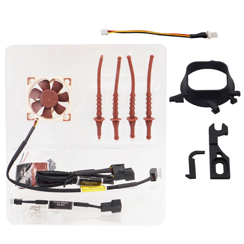 SEGA DC Cooling Fan 3d Printing Kit Bitfunx Black Fan Mount Kit+NF ...