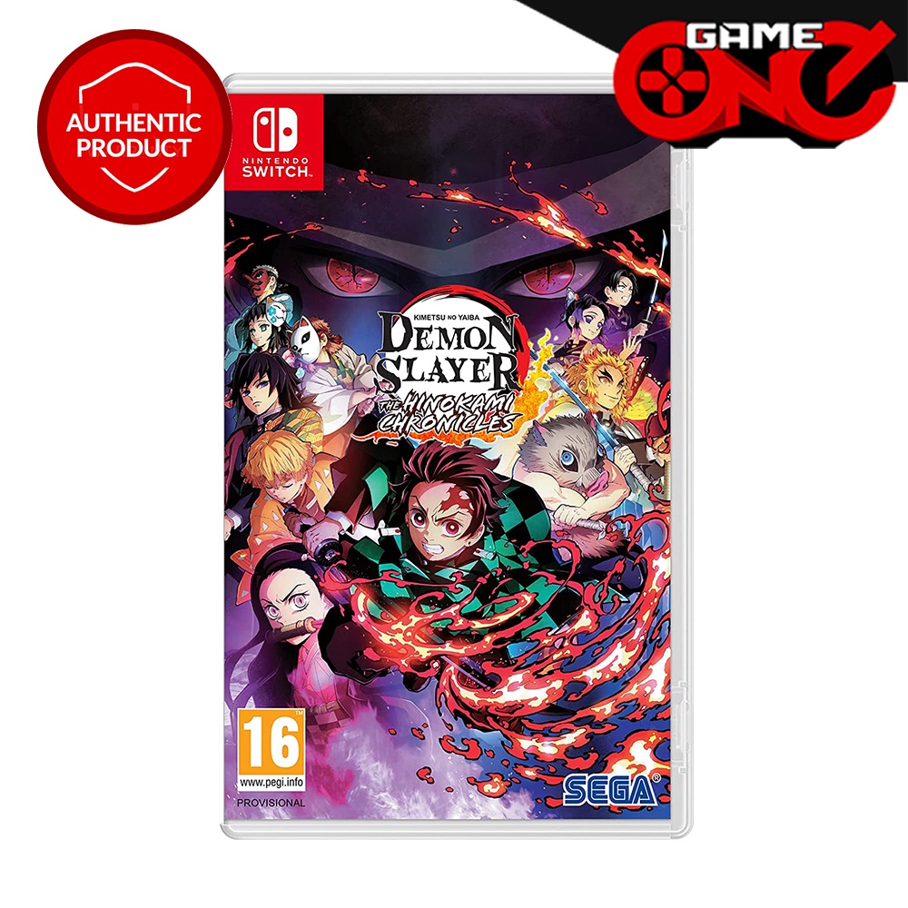 Nintendo Switch Demon Slayer Kimetsu no Yaiba The Hinokami Chronicles ...