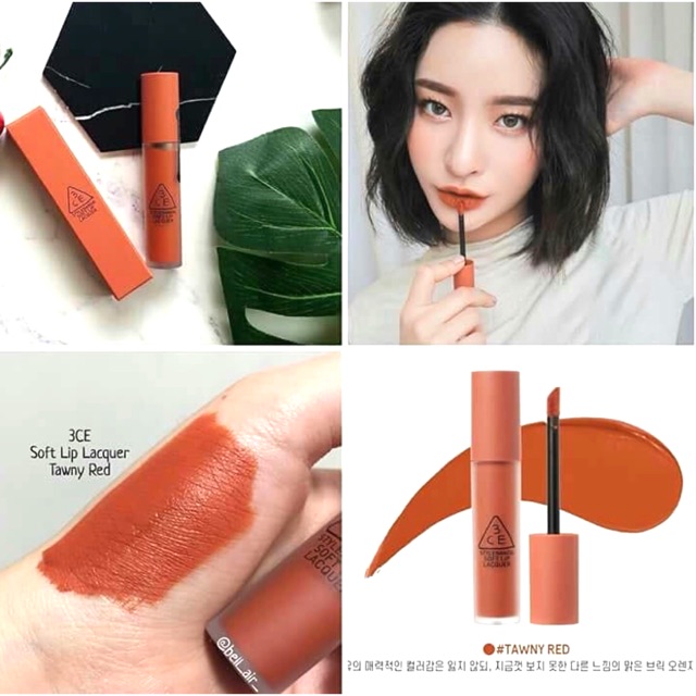 Authentic 3CE Soft Lip Lacquer | Shopee Philippines