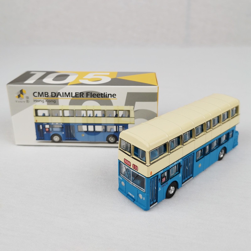 TINY HONG KONG 105 CMB DAIMLER FLEETLINE 1/110 DIECAST BUS MODEL 115981 ...