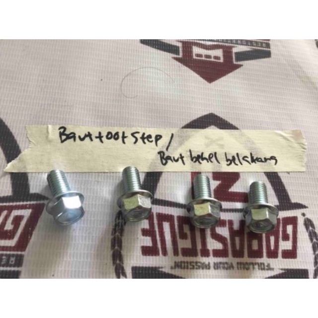 Bolt Baud barstep Bolt Bolt Baud step Braces Rear honda grand legenda ...