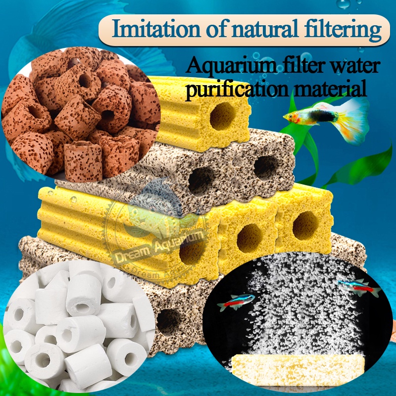 CERAMIC Lava RINGS Filter MediaHigh Efficiency Bio Filter Bacteria ...