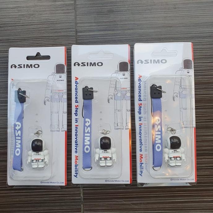 GANTUNGAN Ready Keychain Key Chain Honda Asimo Figure + Lanyard New ...