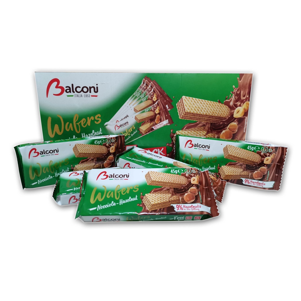 Balconi Wafers 5packs per box (5x45g= 225g) | Shopee Philippines