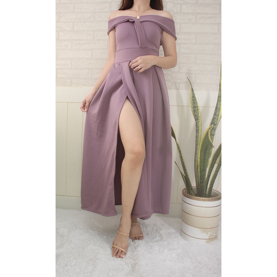 VALERIE Long Gown Debutant Dress Womens Formal Attire Ninang Dress ...