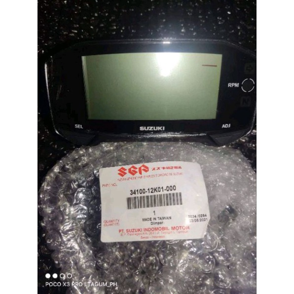 speedometer gauge fi genuine legit raider 150 fi(SGP). | Shopee Philippines