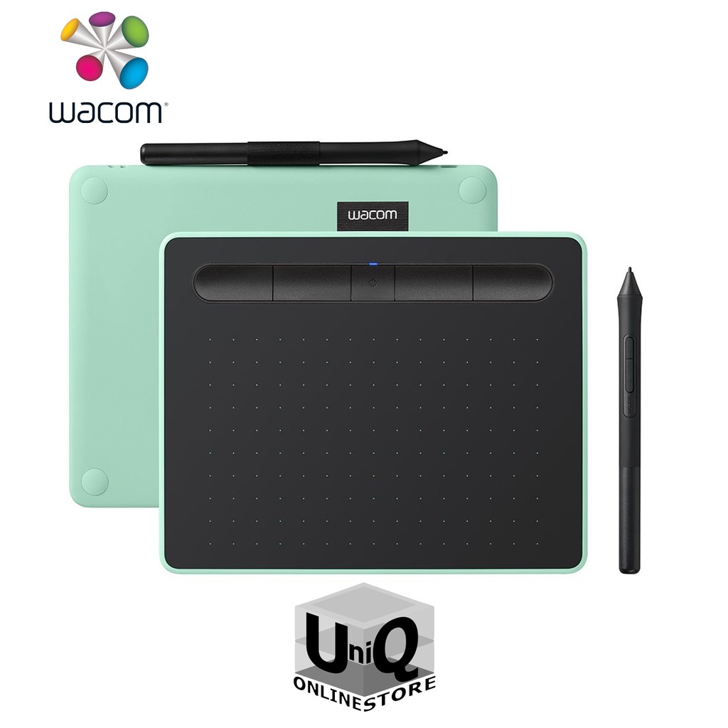 Wacom CTL-4100WL Intuos Small Bluetooth Pen Tablet CTL-4100WL/E0-CX(Pistacchio Green) | Shopee ...