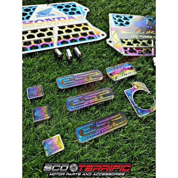 TITANIUM EMBLEM HONDA CLICK GC 125 150 | Shopee Philippines