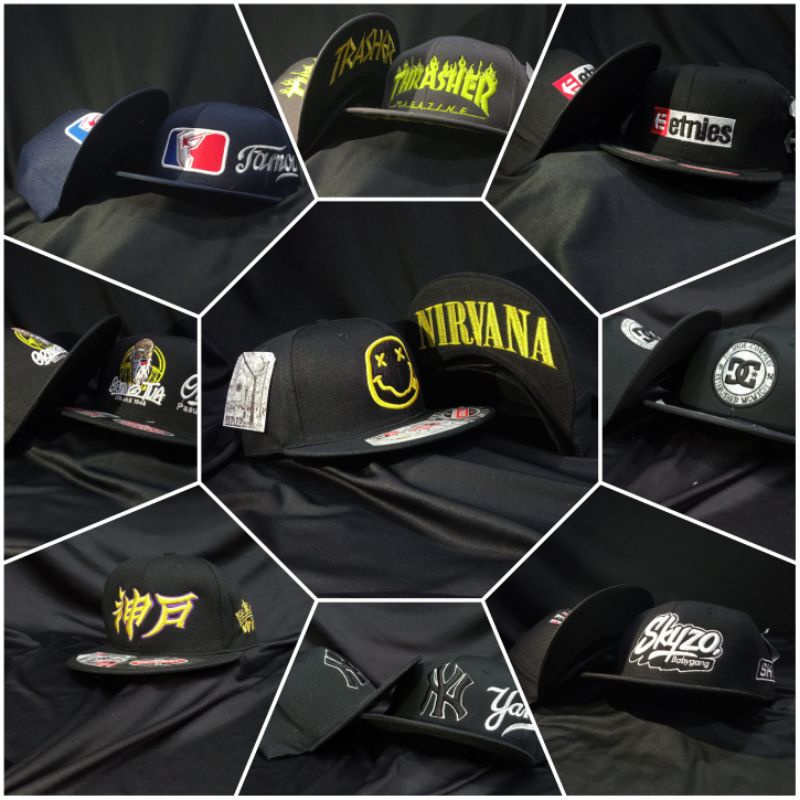 SNAPBACK HAT/ ms1/ HIHOP HAT/ GAUL HAT/ MEN'S EMBROIDERED HAT/ ORANGA ...