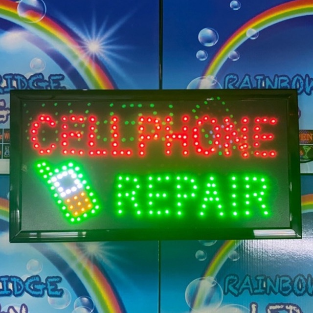 CELLPHONE REPAIR - RAINBOW BRIDGE LED SIGNAGE (2024-New-Small-Large) # ...